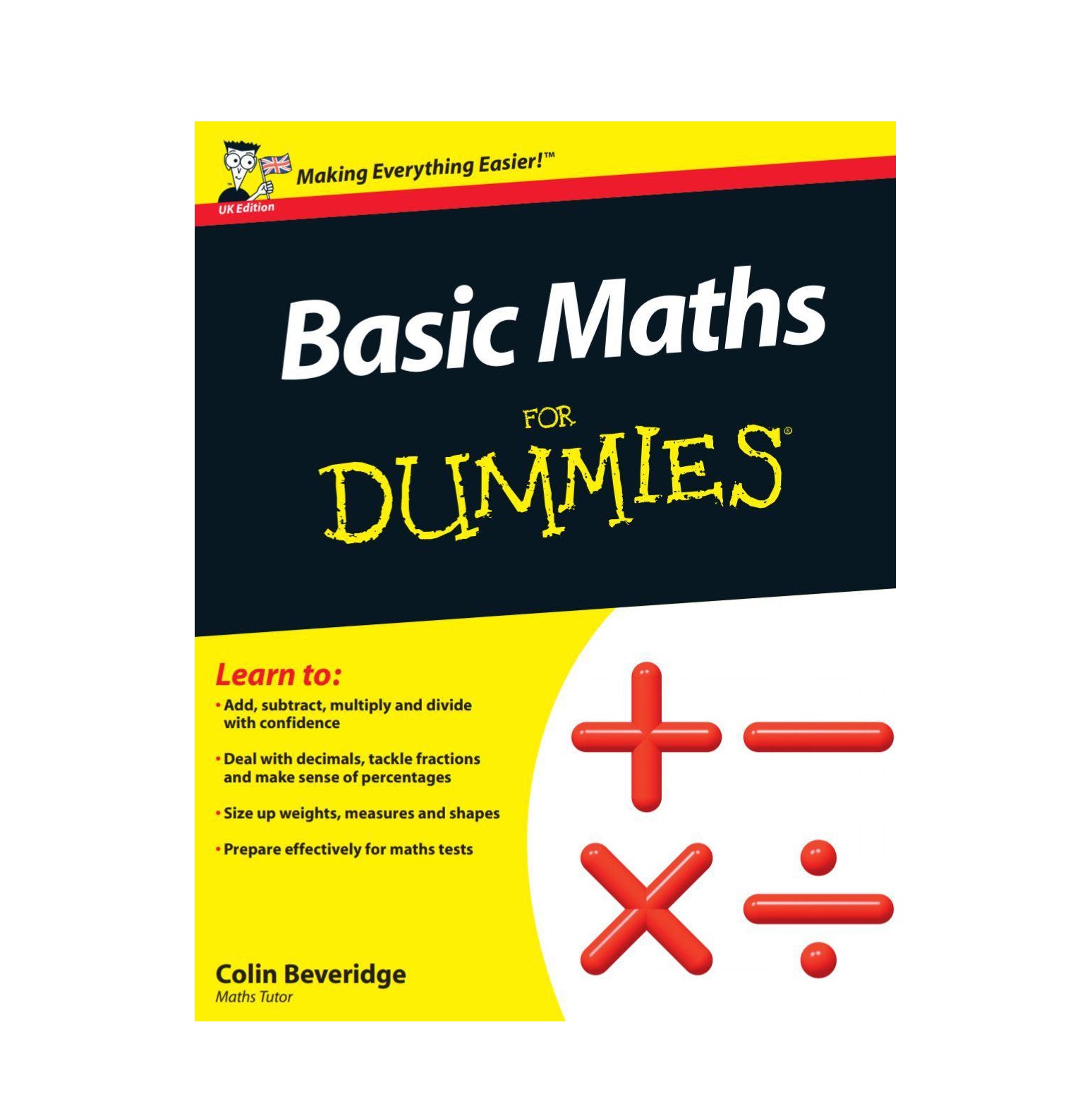 خرید و قیمت کتاب Basic Maths For Dummies از فروشگاه کتابسرای دنیای زبان