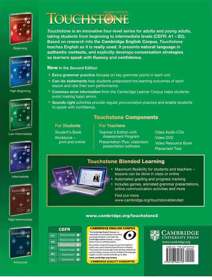 Touchstone 3 | با 50٪ تخفیف | کتابسرای دنیای زبان | Touchstone | ارسال کتاب زبان