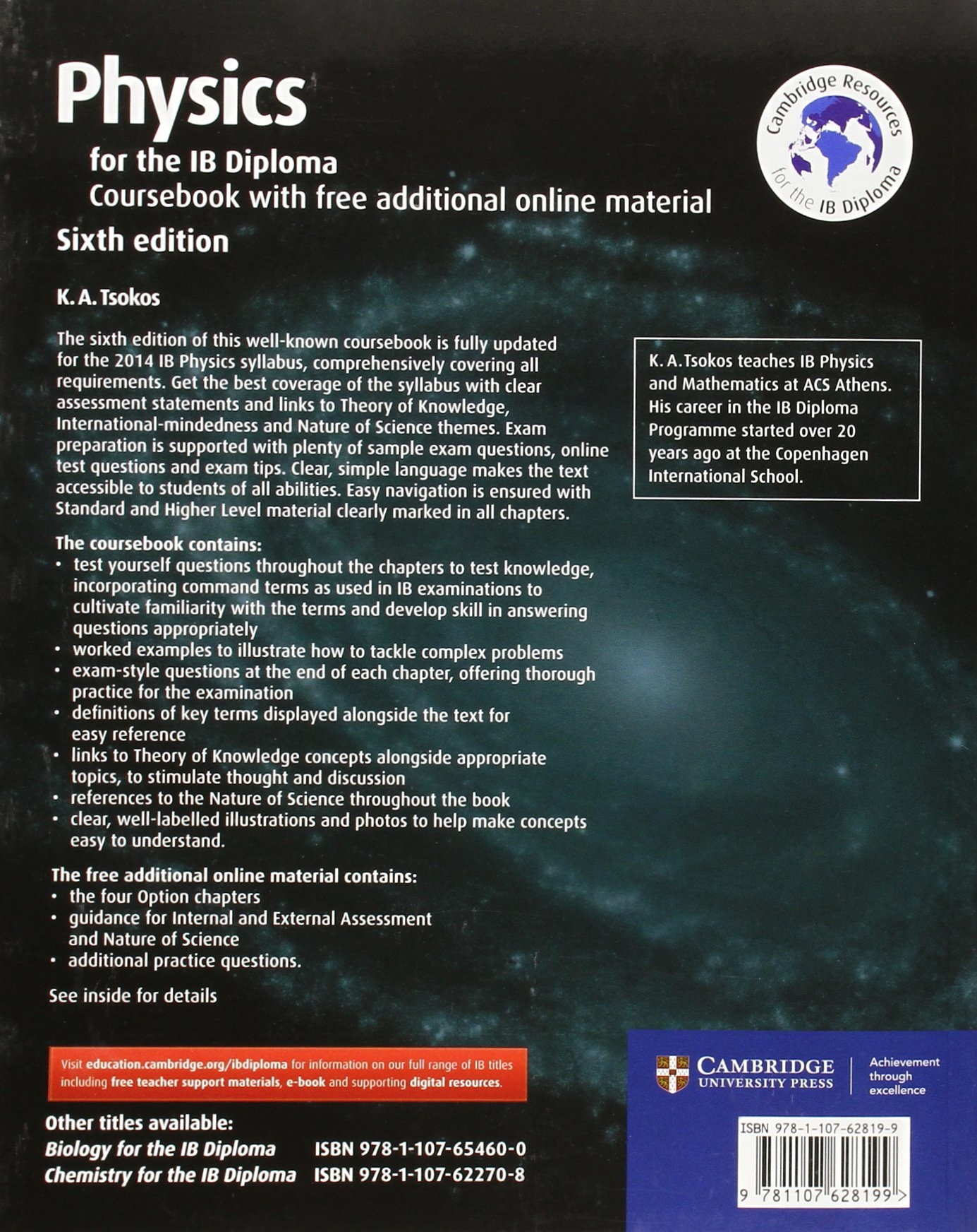 کتاب Physics for the IB Diploma - با تخفیف ویژه کتابسرای دنیای زبان